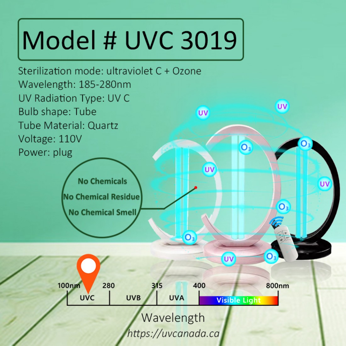 38W UV C plus Ozone Sterilization Lamp