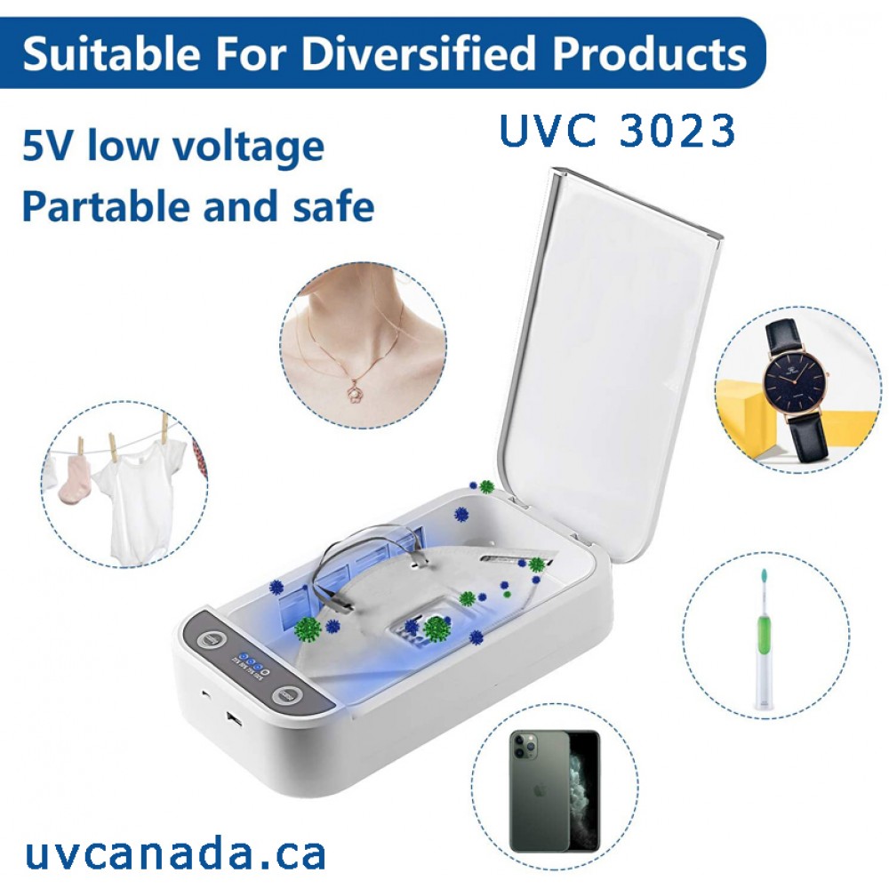 Portable UV-C Disinfection box