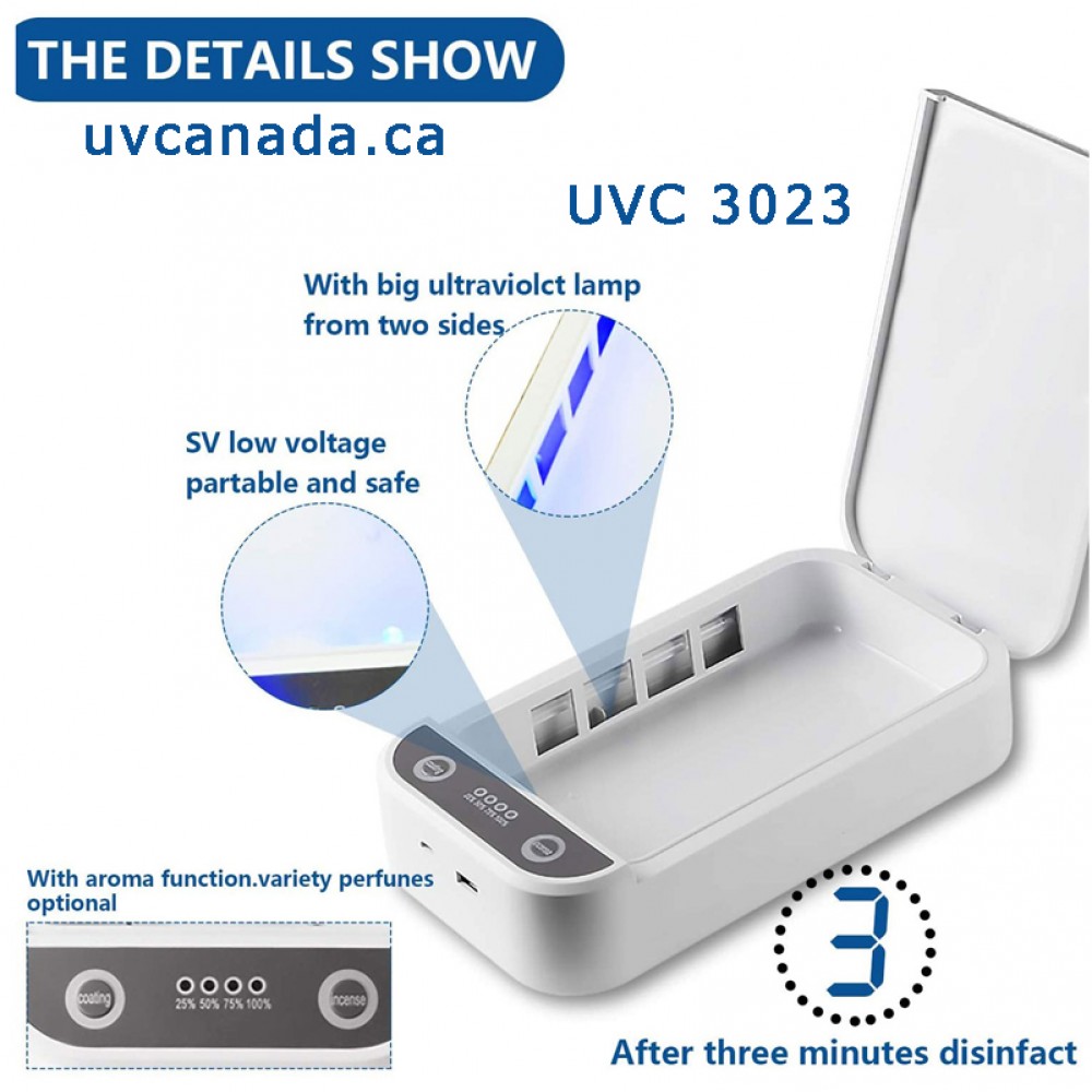 Portable UV-C Disinfection box
